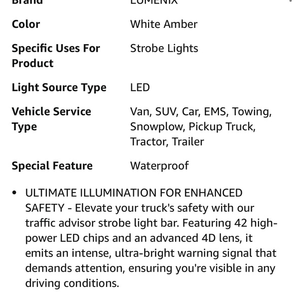 Other | Luminex Light Bar | Poshmark